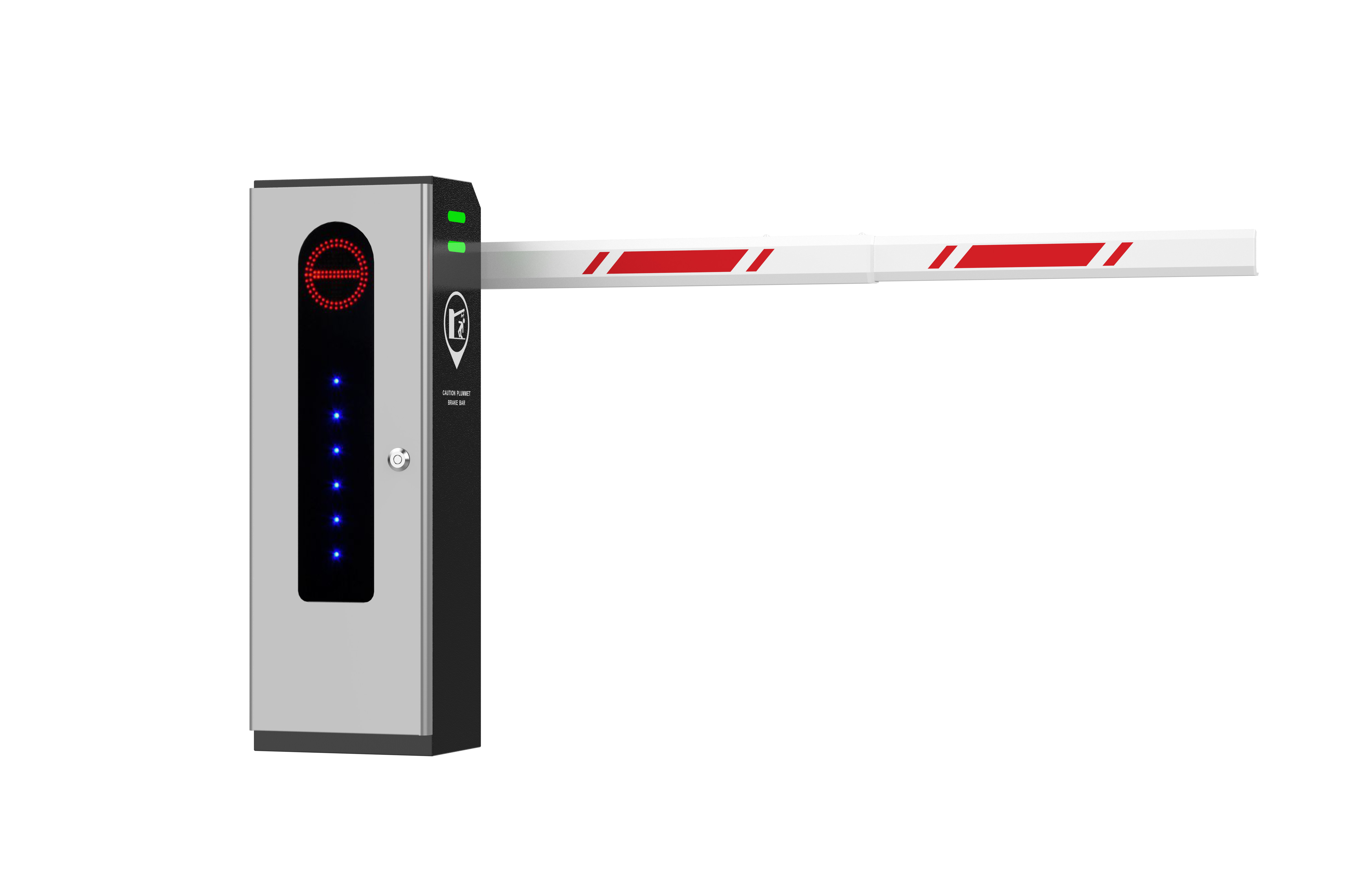 Boom Barrier Gate System Hochgeschwindigkeits Drop Arm Barrier Gate für ...